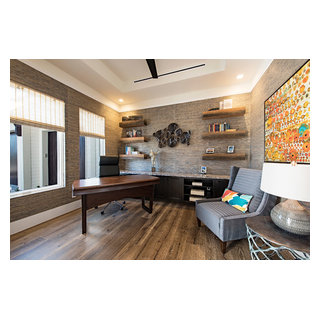 Naples Reserve Model Home - Contemporary - Home Office - Miami - by ...