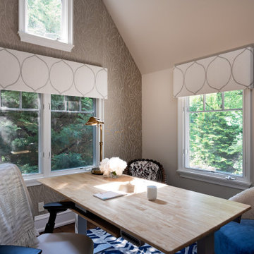 75 French Country Built-In Desk Home Office Ideas You'll Love - January ...