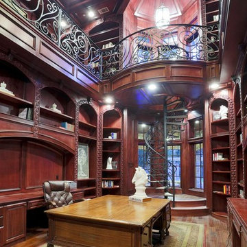 Old World Style Office - Photos & Ideas | Houzz