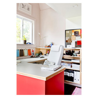 Outbuilding Home Office - Modern - Home Office - New York - by Pamela ...