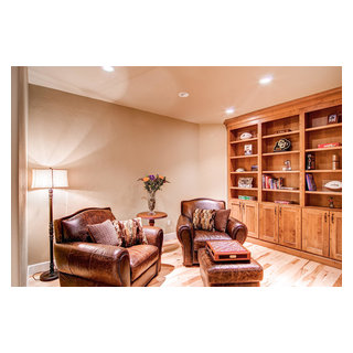 Parker Basement Study - Traditional - Home Office - Denver - by Castle ...