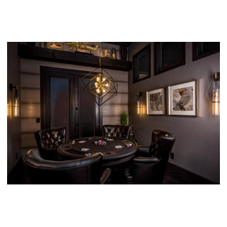 Poker Room - Contemporary - Home Office - Phoenix - by Castle Designs ...