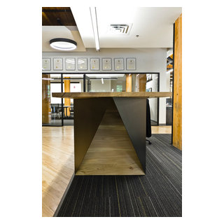 Prairie Architects Inc - Reception Desk - Modern - Home Office - Other ...