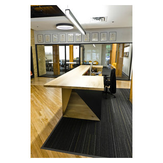 Prairie Architects Inc - Reception Desk - Modern - Home Office - Other ...