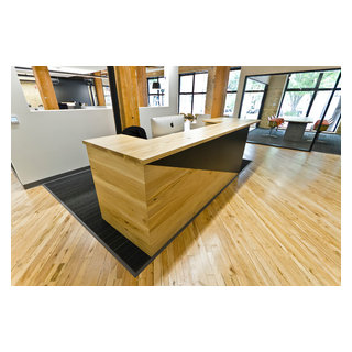 Prairie Architects Inc - Reception Desk - Moderne - Bureau à domicile ...