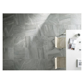 Quartzite Look Porcelain Tile - Contemporary - Home Office - Dallas ...