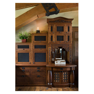 Ranch Manor - Rustic - Home Office - Vancouver - by Mibroc Group | Houzz UK