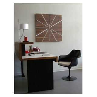 Reception Desk, Big Clock - Modern - Home Office - San Francisco - by ...