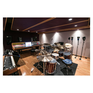 Recording studio/Kids Basement - Contemporary - Home Office - Detroit ...