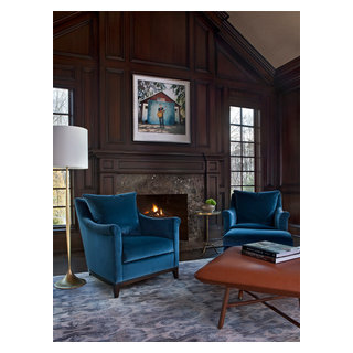 Residential Interiors - Transitional - Home Office - Detroit - by Beth ...