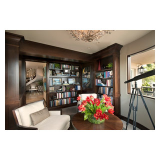 Robeson Design Storage Solutions with Built In book cases - Traditional ...