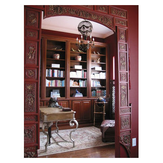 Rolling Hills Library - Asian - Home Office - Orlando - by Doug ...