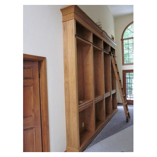 Rolling Library Ladder - Traditional - Home Office - Milwaukee - by ...