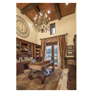 Office - Mediterranean - Home Office - Phoenix - by Fratantoni Design ...