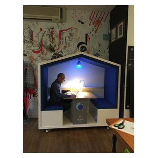 Self contained office pod in Bath - Contemporary - Home Office - Other ...