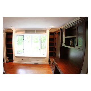 Shaker alder library - Traditional - Home Office - Indianapolis - by ...