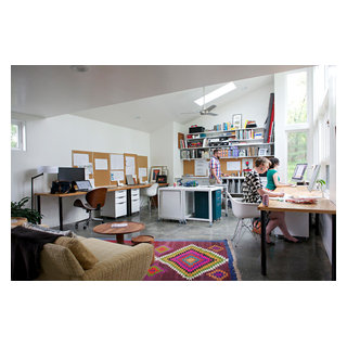 Split-Level Personality - Contemporary - Home Office - Indianapolis ...