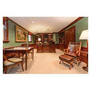 Staging Bookshelves - Traditional - Home Office - New York - by La ...