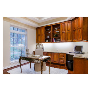 Study - Transitional - Home Office - Houston - by Houston Home Staging ...