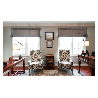 Summerfield House Collaboration - Transitional - Home Office - Raleigh ...
