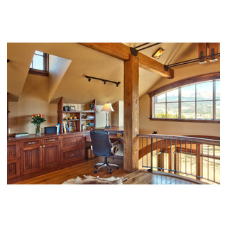 Sunset Ridge Residence - Rustic - Home Office - Denver - by Rohde ...