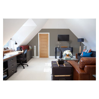 Surrey Residence - Contemporary - Home Office - Surrey - by Studio G ...