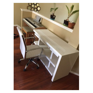 Swing Desk & Master Office Chair - Contemporary - Home Office - Houston ...