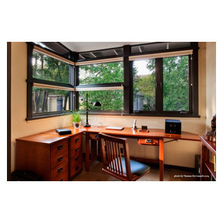 Tree House Office - Midcentury - Home Office - Austin - by CG&S Design ...