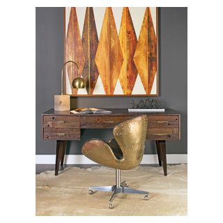 Tribal Moderne - Mitchell Desk - Eclectic - Home Office - Houston - by ...