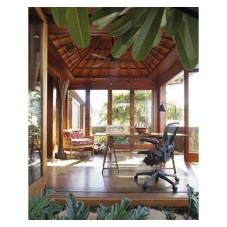 Tropical Home Office - Exotique - Bureau à domicile - San Francisco | Houzz