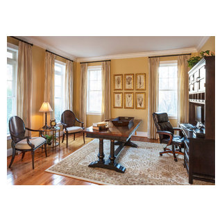 Tuscan Home Office - Traditional - Home Office - Baltimore - by Lynne ...