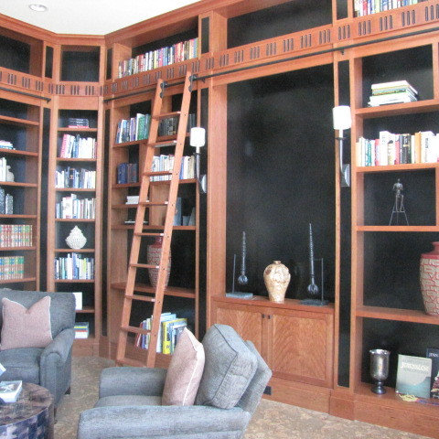 Two Story Home Library - Photos & Ideas | Houzz