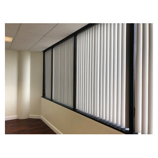 Vertical Blinds for Executive Office in Boca Raton - Transitional ...
