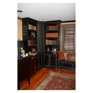 Vintage Cape Cod - Rustic - Home Office - Chicago - by Ann Kottler Home ...