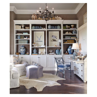 Waco Symphony Showhouse 2013 - Beach Style - Home Office - Dallas - by ...