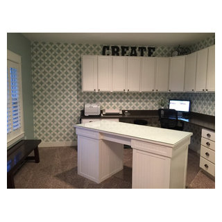 Wall Stencils - Transitional - Home Office - Grand Rapids - by Beth ...