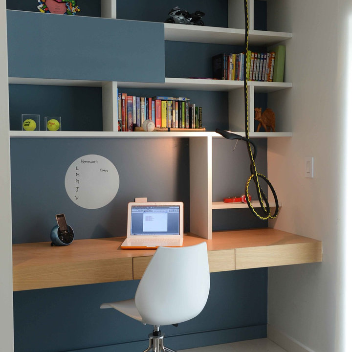 Foton och inredningsidéer för moderna arbetsrum - April 2023 | Houzz SE