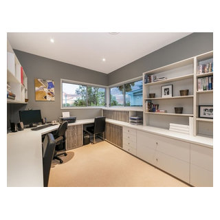 Yeronga - Contemporary - Home Office - Brisbane - by Civic Steel Homes ...