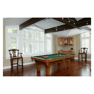 A Modern Day Man Cave - Contemporary - Home Theater - Boston - by ...