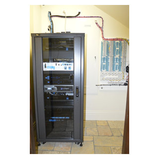 After installation of Cable management with AV Middle Atlantic ...