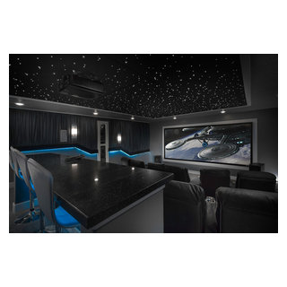 Alpine, Utah Home Theater - Eclectic - Home Theater - Salt Lake City ...