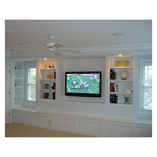 bonus rooms - Traditional - Home Theater - Raleigh - by Beaman Building ...