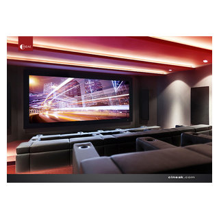 CINEAK Seats in Smartsystems designed Theater. - Contemporary - Home ...