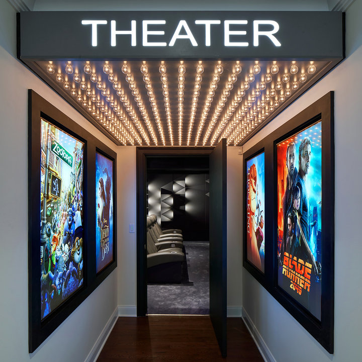 Fotos de cines en casa | Diseños de cines en casa - Octubre 2025 | Houzz