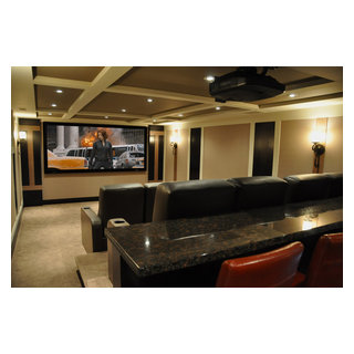 Custom Home Theatre - Home Theater - Toronto - by User | Houzz