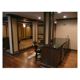 Dunwoody Home Theater - Traditional - Home Cinema - Atlanta - by LEFKO ...
