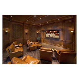 gary david designs - Traditional - Home Theater - Miami - by Gary David ...