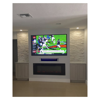 Gearhart - Contemporary - Home Theater - Miami - by Acassa Construction ...
