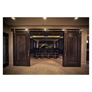 Holladay Residence - Traditional - Home Theater - Salt Lake City - by ...