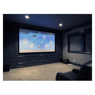 Home Theater Control4 Automation - Traditional - Home Theater - Seattle ...